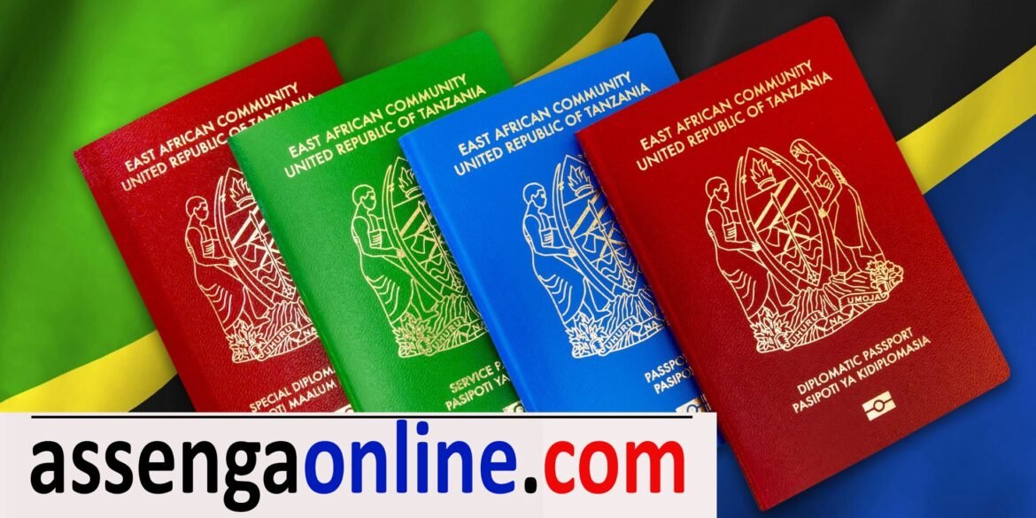 Tanzania Passport Application Online | e-Immigration Portal 2023 - assengaonline.com
