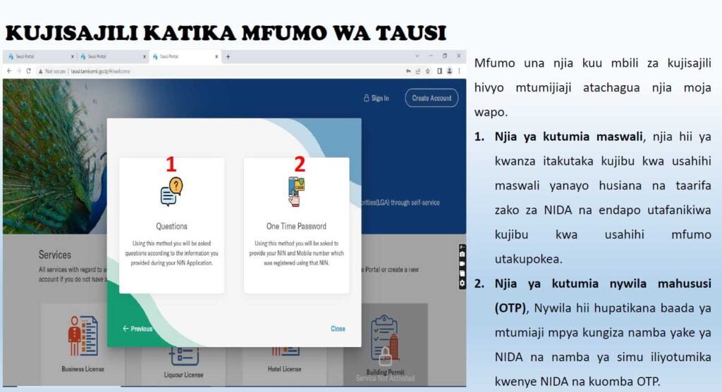 Tausi Portal | Tausi Portal Login (www.tausi.tamisemi.go.tz 2023 ...
