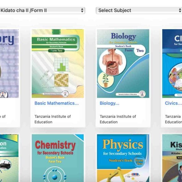 Form Three TIE Books Download PDF - assengaonline.com