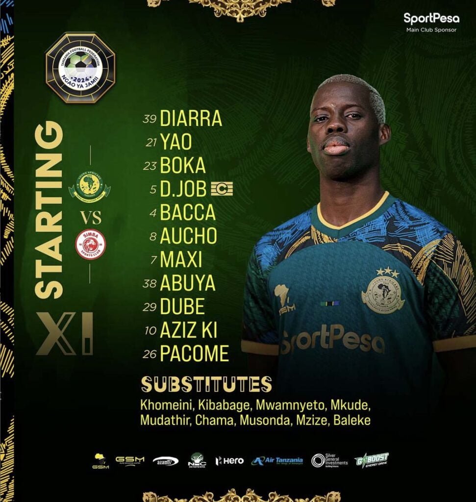 Live SIMBA vs YANGA Leo Ngao ya Jamii 2024 - Full updates ...