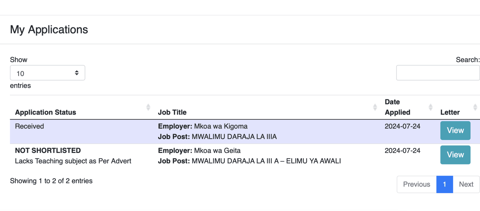 Majina ya Walimu walioitwa usaili UTUMISHI 2024 PDF - Ajira portal - assengaonline.com