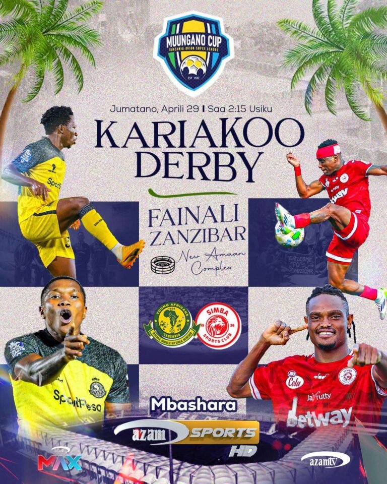 Kariakoo Derby: Simba vs Yanga Live Updates -h2h, Ratiba, Matokeo ...